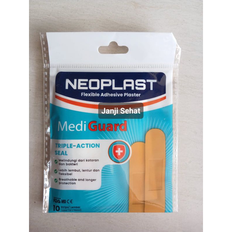 Jual NEOPLAST MEDIGUARD Flexible Adhesive Plester isi 10Lembar | Shopee ...