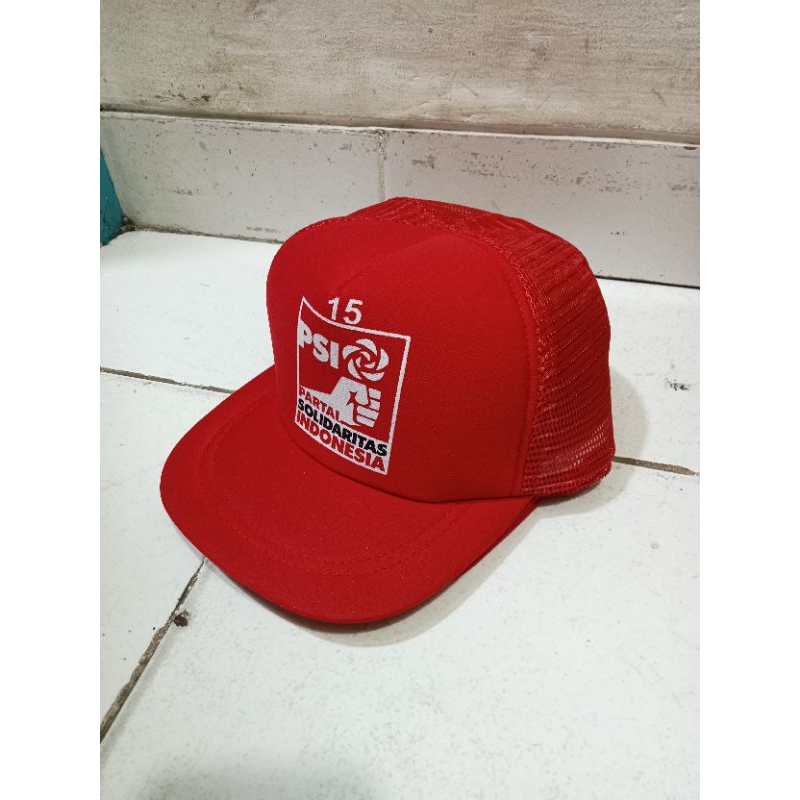 Jual topi jaring partai psi | Shopee Indonesia