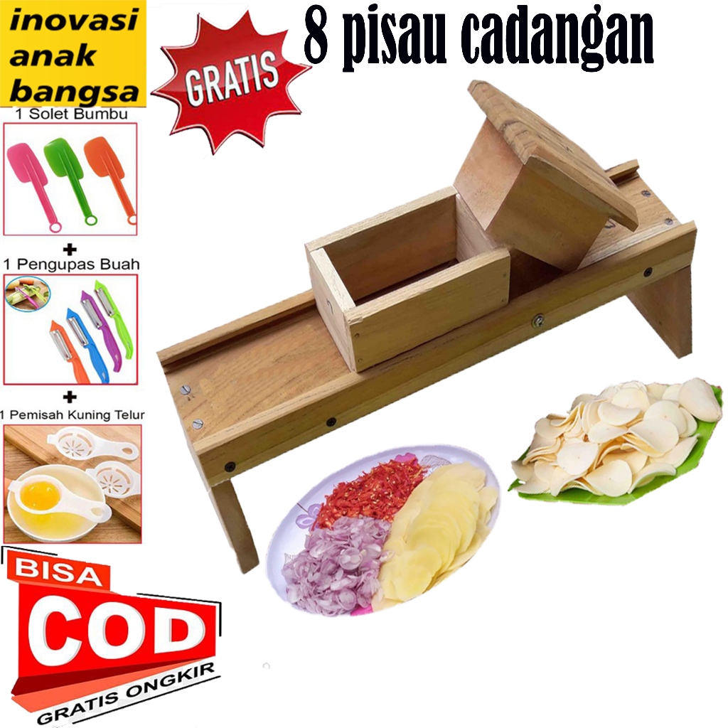 Jual PEMOTONG BAWANG PENGIRIS BAWANG PENGIRIS KERIPIK PENGIRIS ...