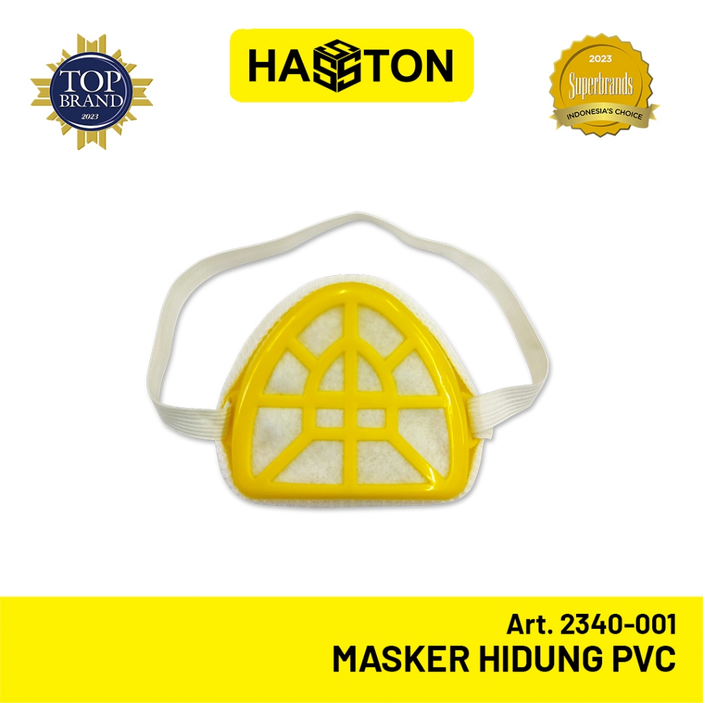 Jual Hasston Masker Hidung PVC Kuning / Dusk Mask Protection (2340-001 ...