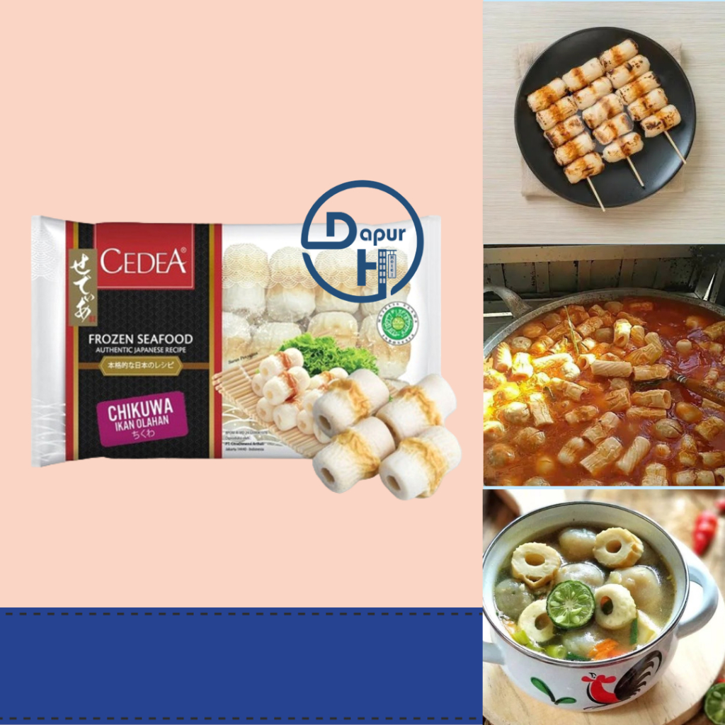 Jual CEDEA Chikuwa Mini Cikuwa 250 g Halal /Shabu Steamboat// | Shopee ...