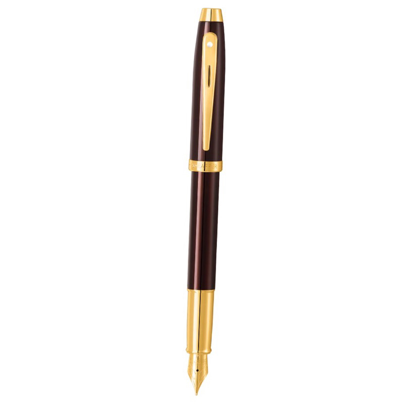 Jual Sheaffer® SGC 100 Glossy Coffee Brown With PVD Gold Tone Trim ...