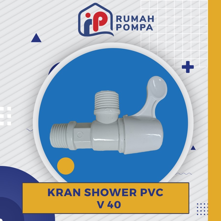 Jual Kran Plastik | Kran Jet Shower PVC 1/2" V40 | Shopee Indonesia