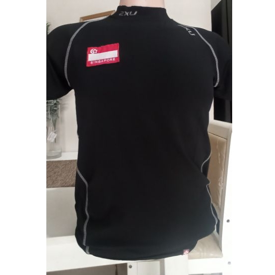 Jual Kaos oblong ZXU second seken thrift preloved bekas branded size S ...