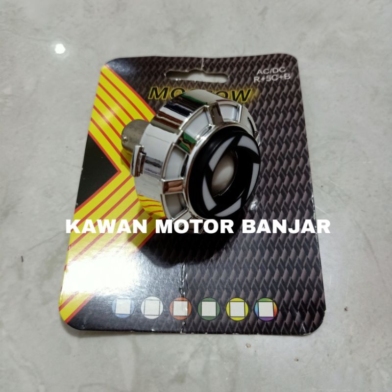 Jual LAMPU STOP BELAKANG REM PROJIE MINI RAINBOW ARUS AC DC UNIVERSAL ...
