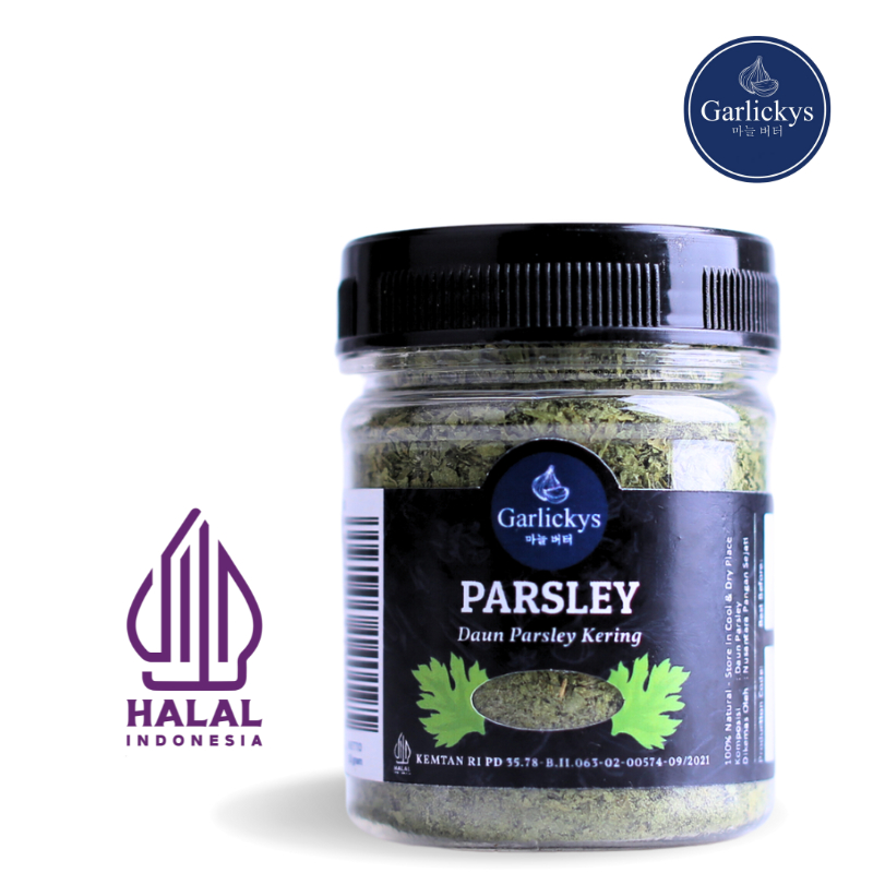 Jual GARLICKYS Daun Parsley Kering Bubuk MPASI Flakes Premium Quality ...