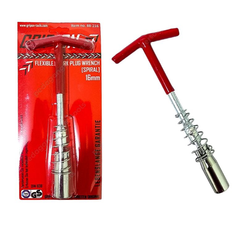 Jual GRIP-ON Kunci Busi Fleksibel 16mm Dengan Per/Pegas | Flexible ...