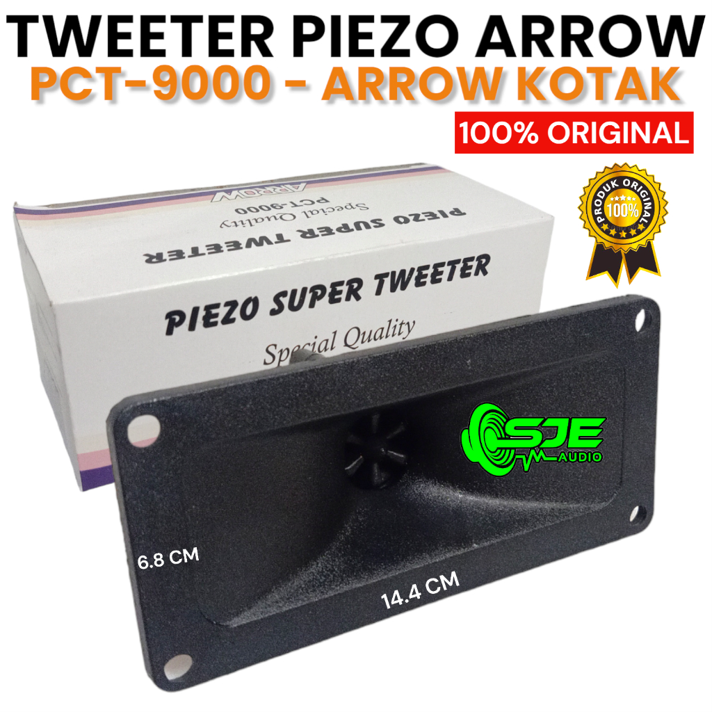 Jual TWITER TWEETER ARROW PCT-9000 TWEETER PIEZO SUPER PCT 9000 PCT9000 ...