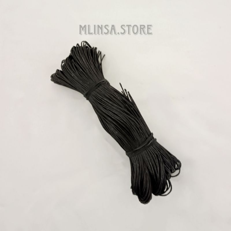 Jual Benang Sol Nilon Gujer 50 Meter Hitam Putih Coklat Dan Jarum Sol ...