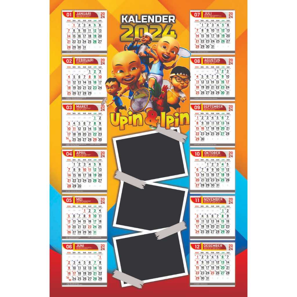 Jual KALENDER CUSTOM FOTO ANAK - KALENDER POSTER - KALENDER DINDING ...