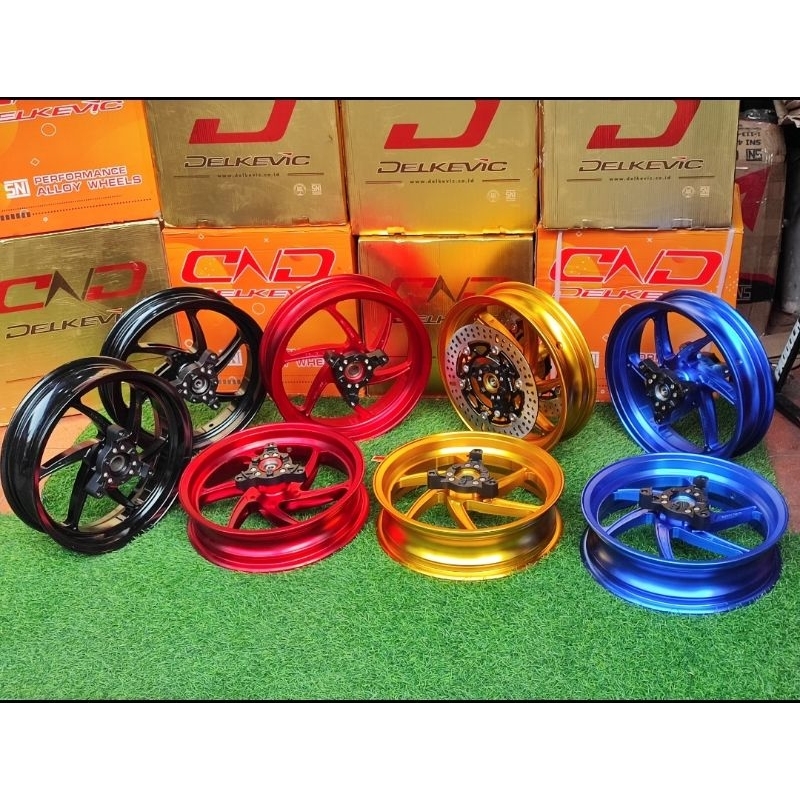 Jual VELG DELKEVIC YAMAHA NEW NMAX 155 SIX STAR CNC SINGLE DAN DOUBLE ...