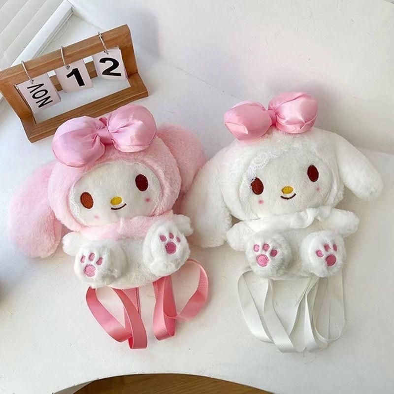 Jual [READY STOCK] TAS MELODY PINK BULU IMPORT ANAK TAS GENDONG BAHU ...
