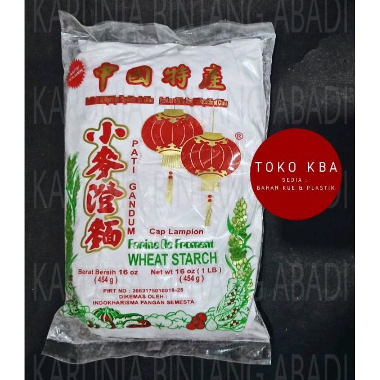 Jual Tepung Pati Gandum Tang Mien Wheat Starch Lampion 454 Gram ...