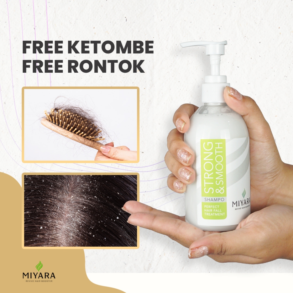 Jual Miyara Shampoo - Strong & Smooth Shampoo | Shopee Indonesia
