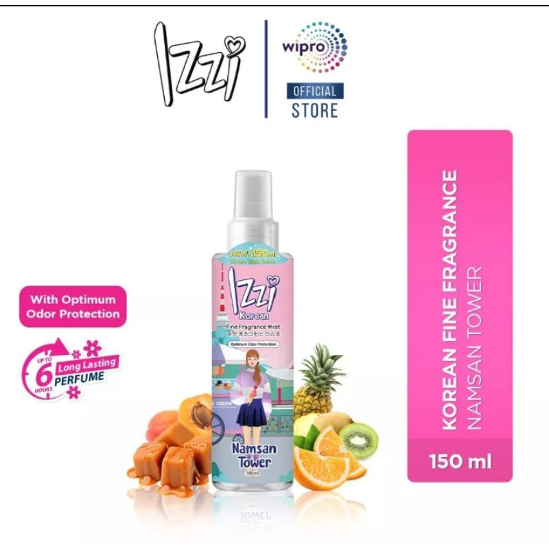 Jual izzi Korean fine fragrance mist parfum Namsan tower 150ml | Shopee ...