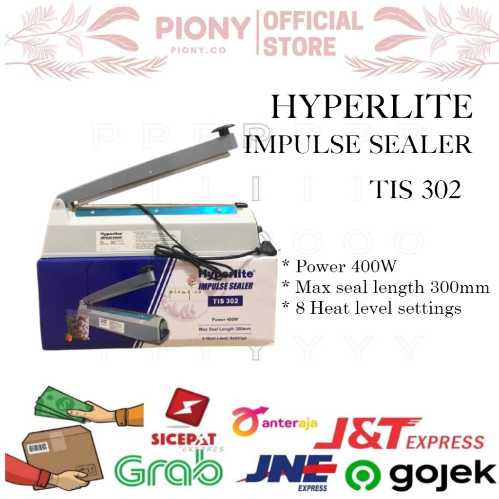 Jual ALAT PRES PLASTIK 200/20CM IMPULSE SEALER STEELE / HYPERLITE ...