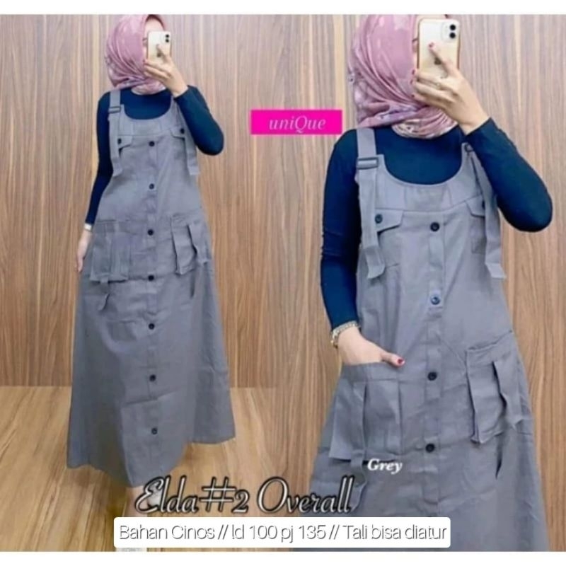 Jual OVERAL WANITA KEKINIAN CARGO Korea CHINOS TERBARU PREMIUM ...