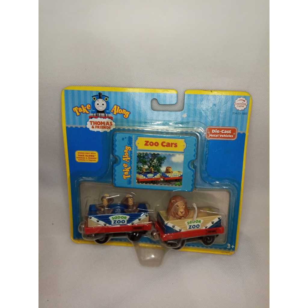 Jual Thomas & Friends Take Along ZOO CARS Die Cast Metal | Shopee Indonesia