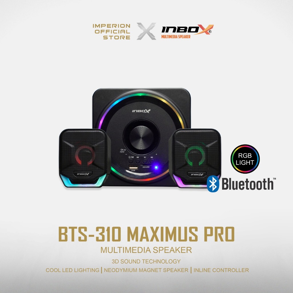 Jual Imperion Speaker INBOX BTS 310 MAXIMUS PRO | Shopee Indonesia