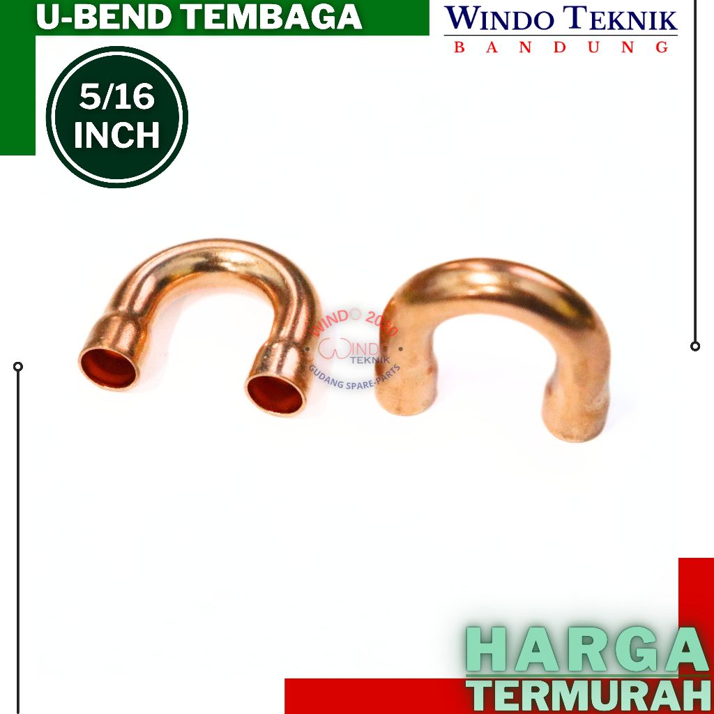 Jual UBEN TEMBAGA 5/16 INCH | U-BEND / UBEN 5/16 / U BEN PIPA 5/16INCH / YUBEN / UBEN EVAP ...
