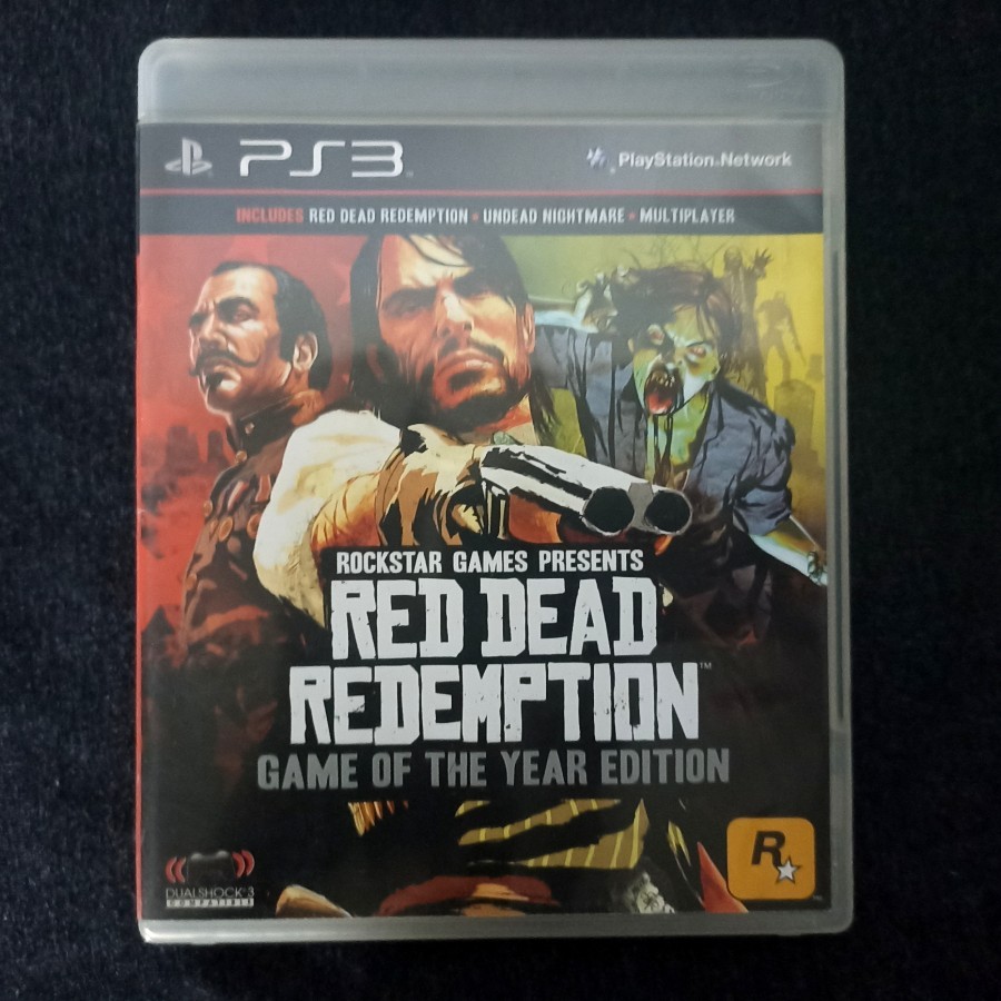 Jual BD PS3 Kaset Game Red Dead Redemption GOTY ( RDR + Undead ...