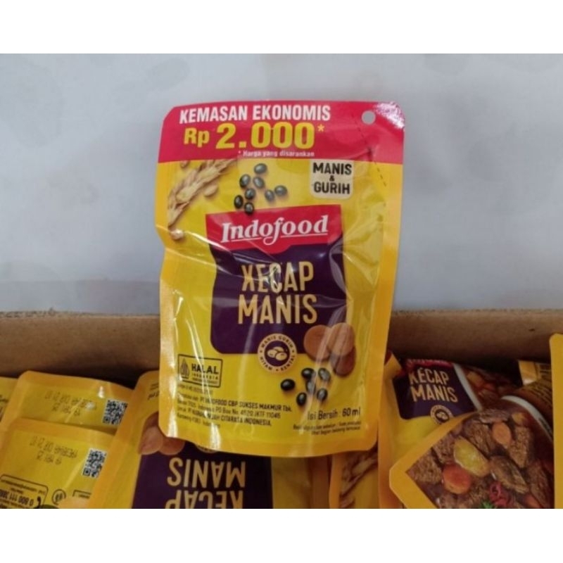 Jual Kecap Indofood 60 ml (8pcs) | Shopee Indonesia