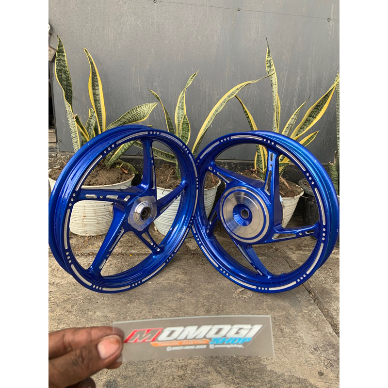 Jual velg beat /vario 125/150/pnppcx150/160/aerox fullcustom | Shopee ...