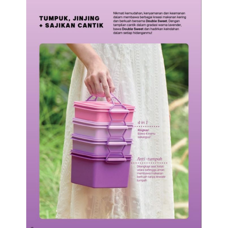 Jual RANTANG DOUBLE SWEET REG TUPPERWARE | Shopee Indonesia