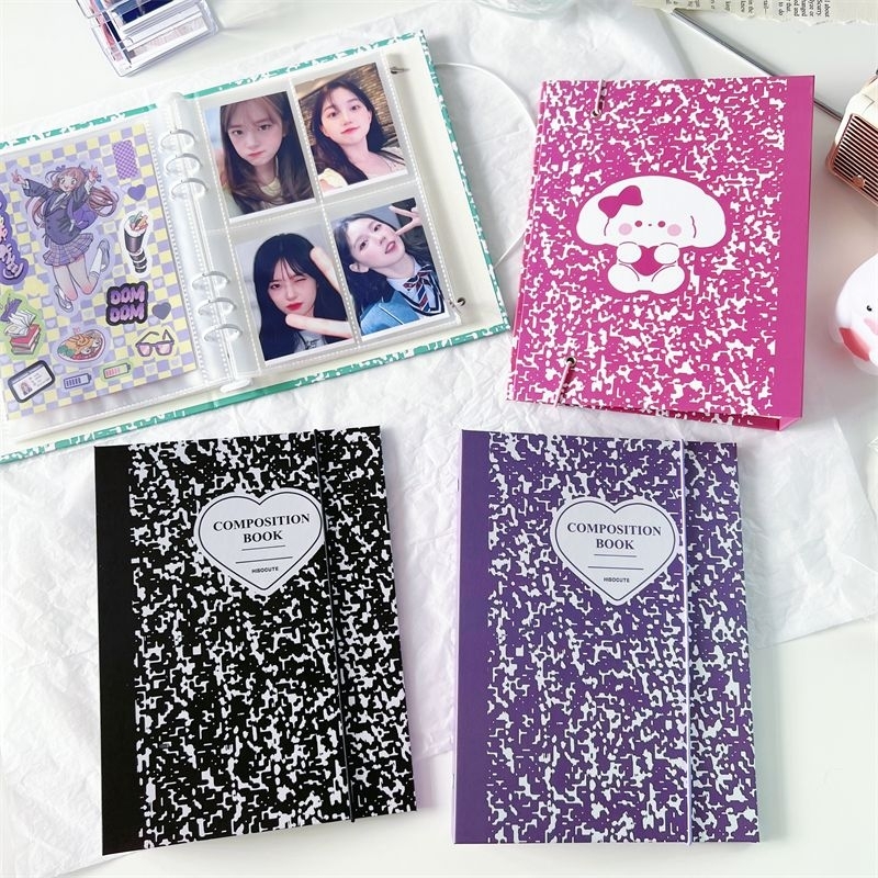 Jual BINDER A5 COMPOSITION BOOK AESTHETIC BINDER FREE PHOTOCARD KOREA ...