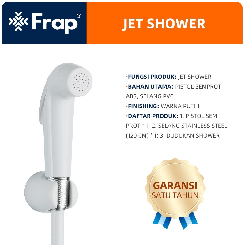 Jual FRAP IF003-1 Toilet Shower Jet Washer Bidet Cebok Kloset Closet WC | Shopee Indonesia
