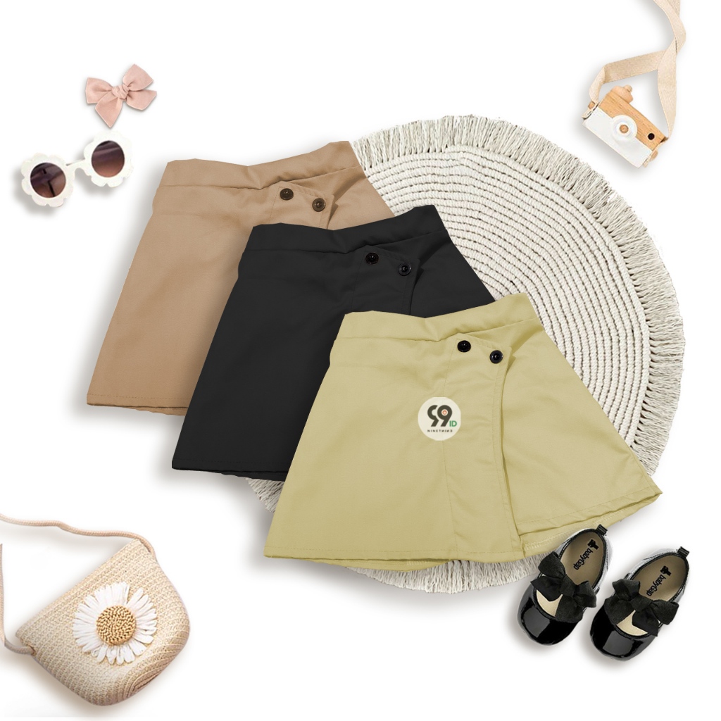 Jual ROCEL MIZU Short Rok Celana Anak Perempuan Variasi Kancing Usia 1 ...