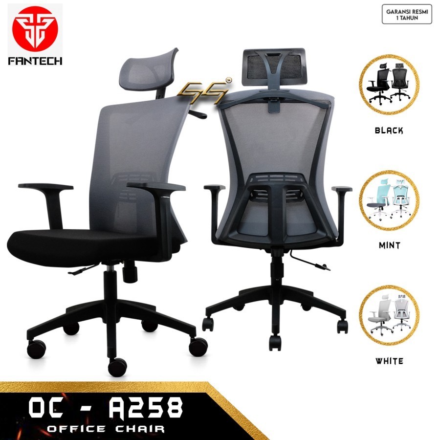 Jual Kursi Kerja Kantor Fantech OCA258 OCA 258 OCA-258 Premium Office ...