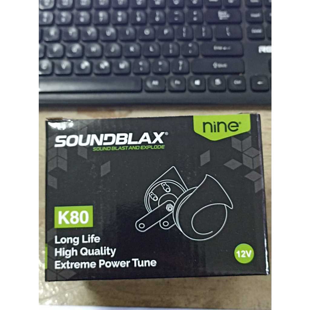 Jual KLAKSON SOUNDBLAX NINE K80A STEREO ORIGINAL | Shopee Indonesia