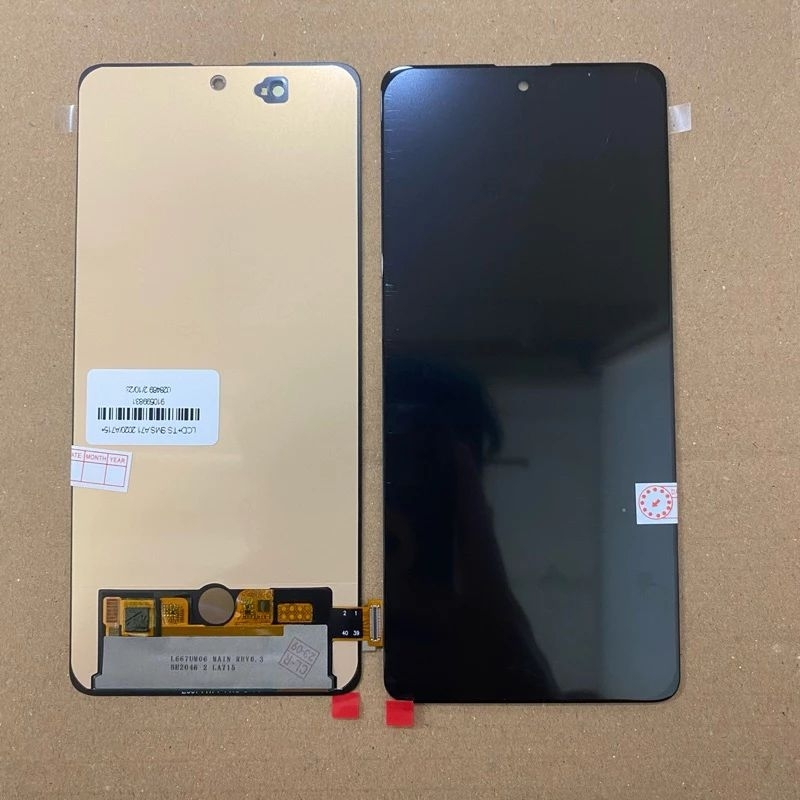 Jual LCD SAMSUNG A71 2020 A715 ORI OLED BISA FINGER BIG GLASS FULLSET ...