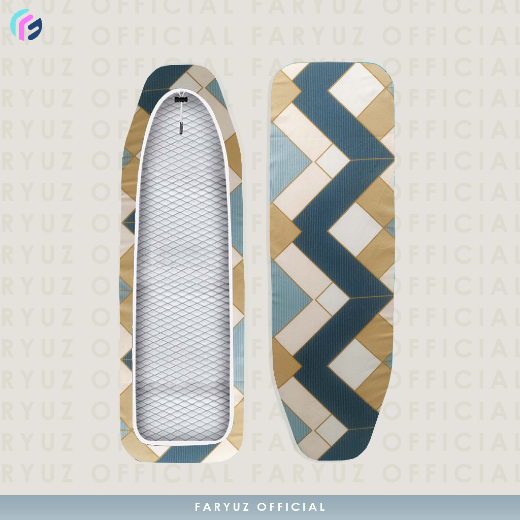 Jual Cover Meja Setrika Tebal 1cm Sarung Kain Isi Busa Papan Strika ...