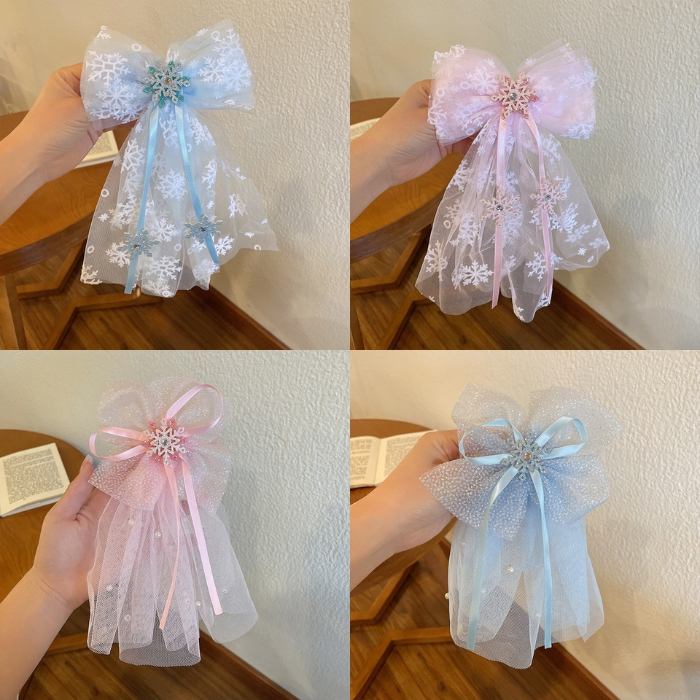 Jual Jepit Renda Panjang Jepitan Pita Rumbai Princess | Shopee Indonesia