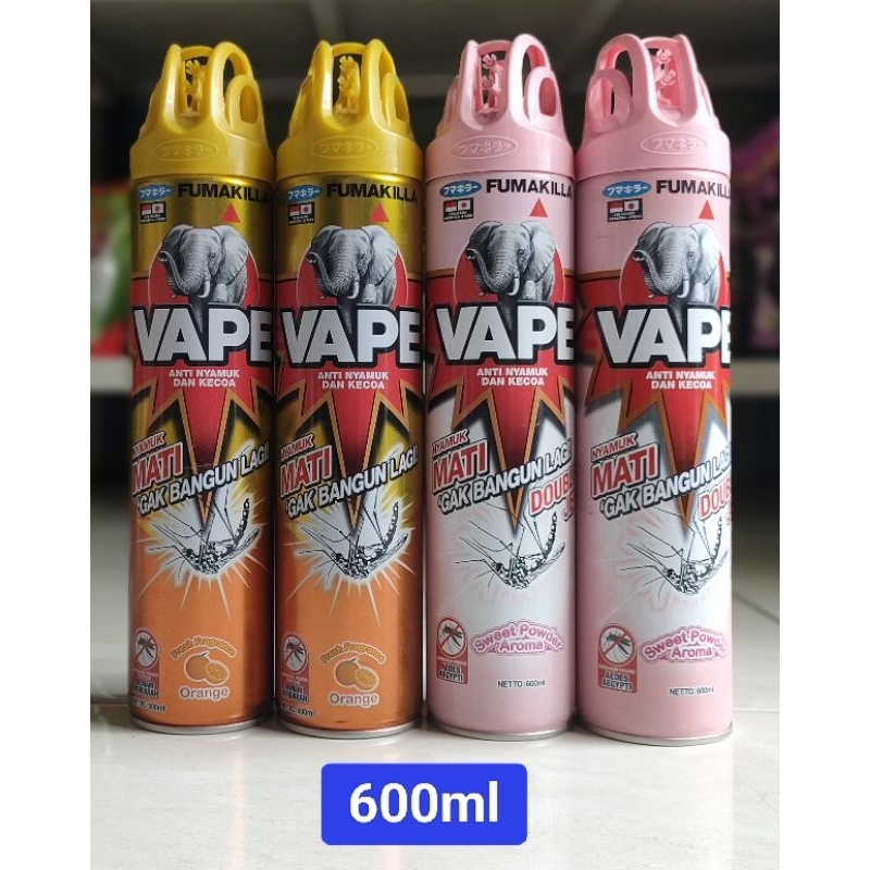 Jual VAPE ANTI NYAMUK DAN KECOAK 600ML | Shopee Indonesia