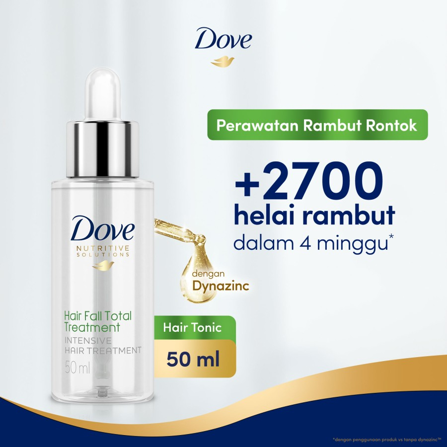 Jual Dove Hair Tonic Hair Fall Intensive Leave On Treatment 50ml/75ml ...