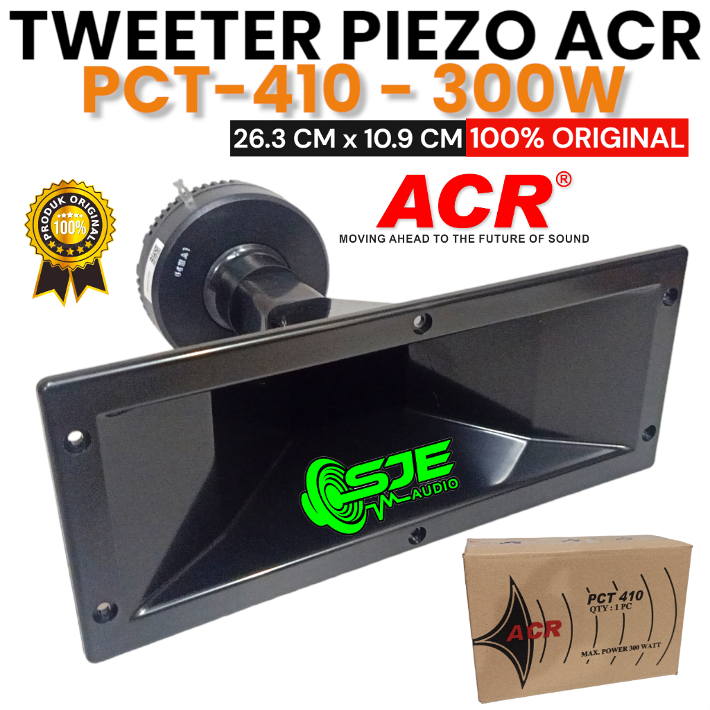 Jual TWEETER KOTAK ACR HORN 300W PCT-410 PIEZO PIEZZO TWITER TWITTER ...