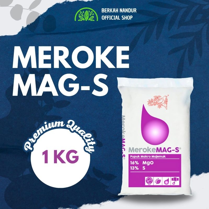 Jual Magnesium Sulfat Pupuk Meroke Mag S 1 kg Magnesium Sulfat Mags ...