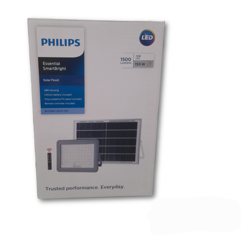 Jual FLOOD LIGHT SOLAR PHILIPS BVC080 LED15/765 150 WATT | Shopee Indonesia