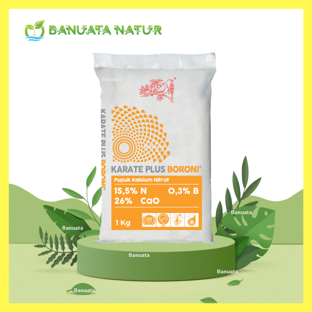 Jual Pupuk Meroke Karate Plus Boroni Isi 1 Kg Kemasan Pabrik ...