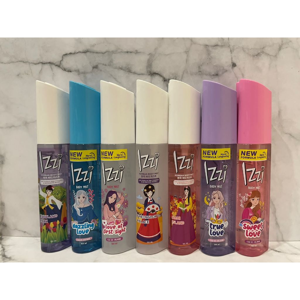 Jual Izzi Body Mist | 100ml | Shopee Indonesia