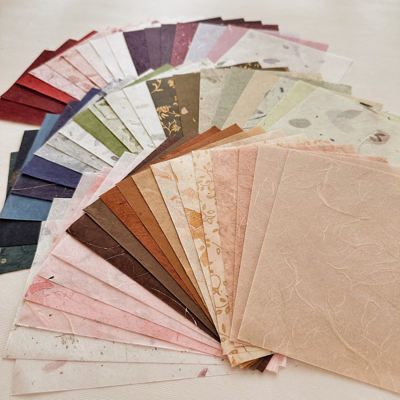 Jual Thin Handmade Paper A6 Size | Kertas Daur Ulang Tipis A6 | Shopee ...