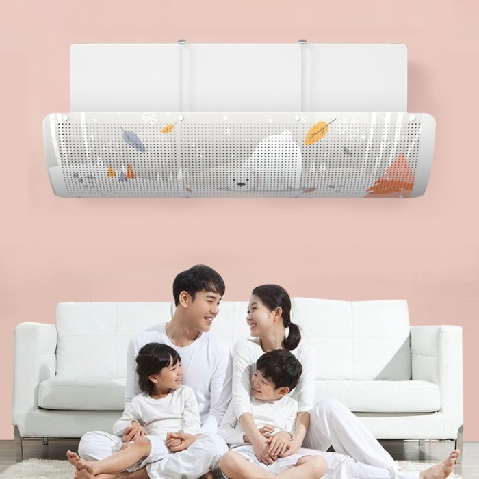 Jual Talang AC Penutup Penahan Hembusan Angin Reflektor AC Air Screen ...