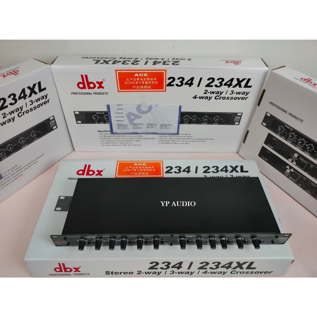 Jual DBX 234/234XL crossover stereo 2way/3way/4way | Shopee Indonesia