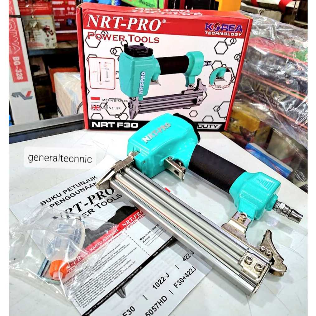 Jual Air Nailer F30MO NRT-Pro Alat Paku Tembak NRT-Pro F30MO Mesin Staples Kompresor | Shopee ...