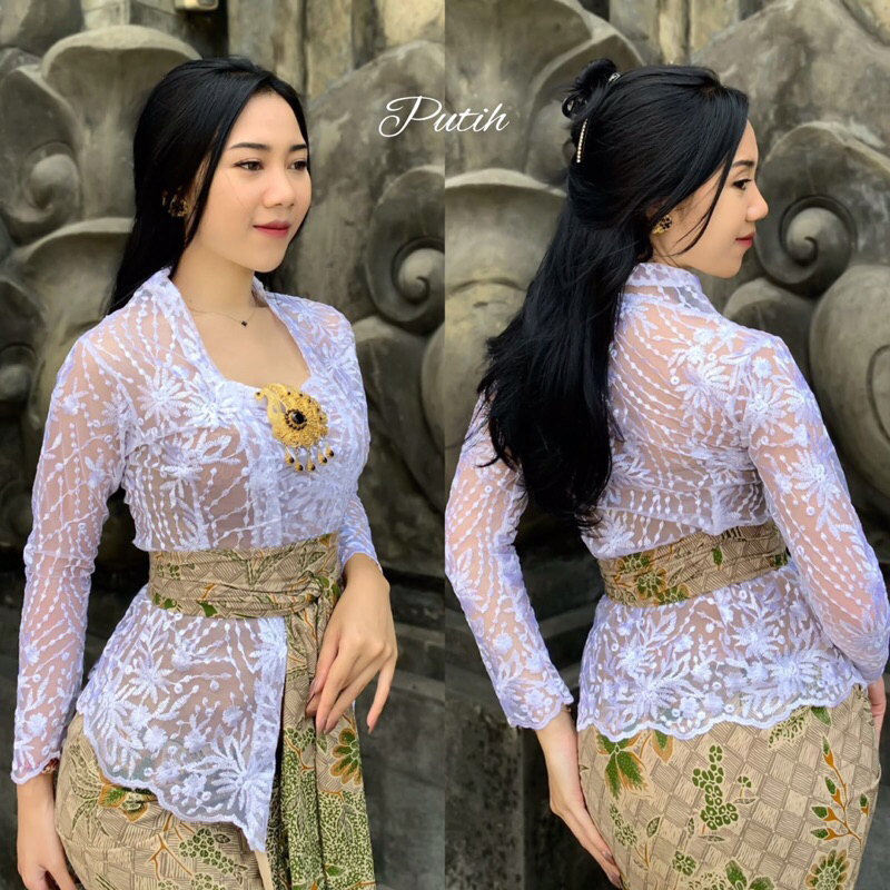 Jual Kebaya Jadi Tile / Kebaya Jadi Tile Akar / Kebaya jadi Brokat Tile ...