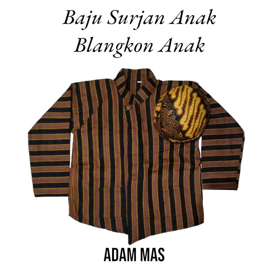 Jual Baju surjan lurik anak laki laki Baju adat jawa anak anak Baju ... Jual Baju surjan lurik anak laki laki Baju adat jawa anak anak Baju ...