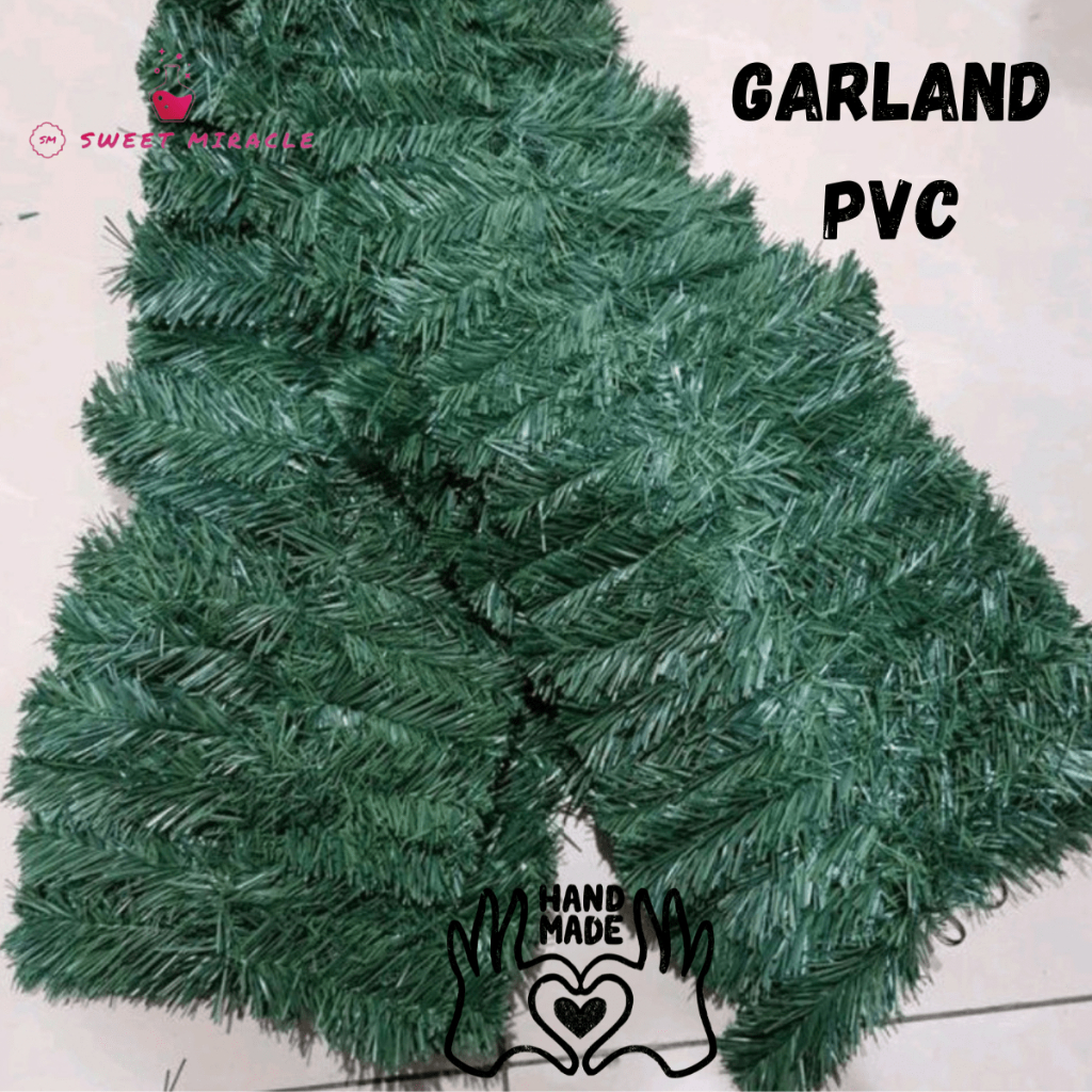 Jual Garland PVC Tebal Dekorasi Hiasan Natal Garland Natal 2 Meter ...